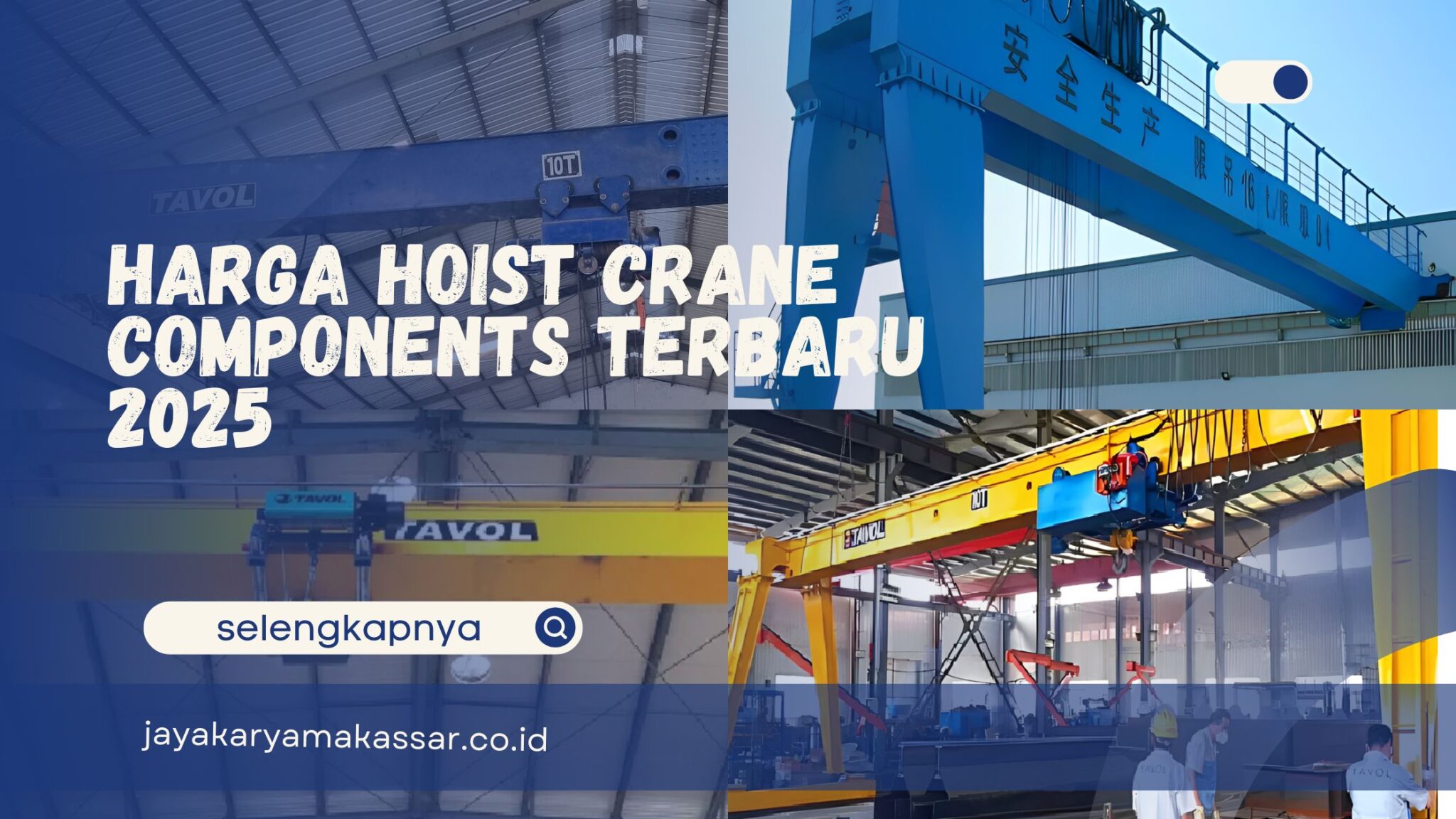Harga Hoist Crane Components Terbaru 2025